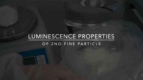 Understanding Luminescence Properties Of Zno Fine Particle Youtube
