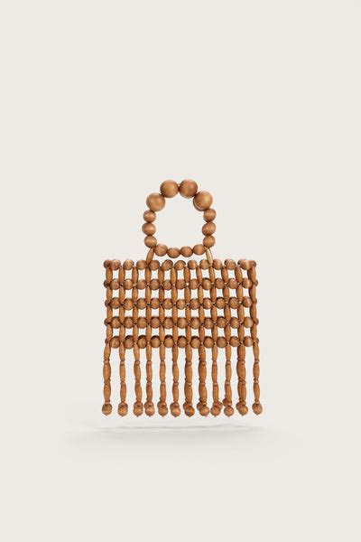 Cult Gaia Wooden Bag Hot Sale