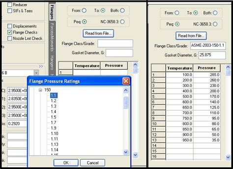 Flange Leakage Checking By Pressure Equivalent Method In Caesar Ii