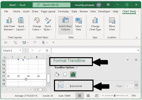 How To Add Best Fit Line Curve And Formula In Excel