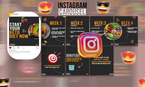 design an attractive creative carousel post for your instagram by yawer naqvi fiverr