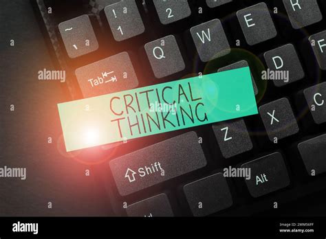Conceptual Caption Critical Thinking Conceptual Photo Sequence Of