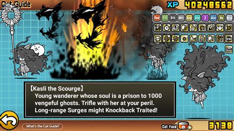 The Battle Cats Kasli The Scourge Boosted Youtube