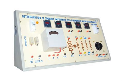 Sequence Impedance Of Cylindrical Rotor Synchronous Machine At ₹ 30000