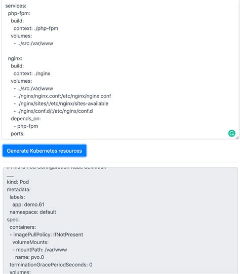 How To Convert Docker Compose To Kubernetes Stack Overflow