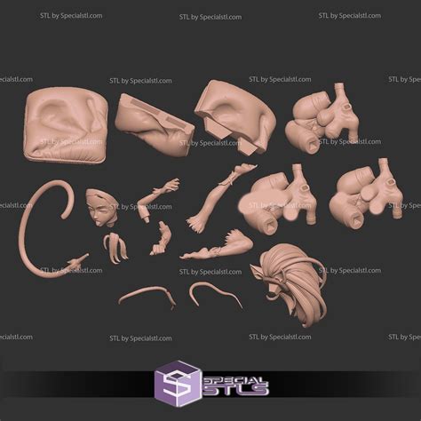 Felicia From Darkstalkers Nsfw Pillow 3d Printer Files Specialstl