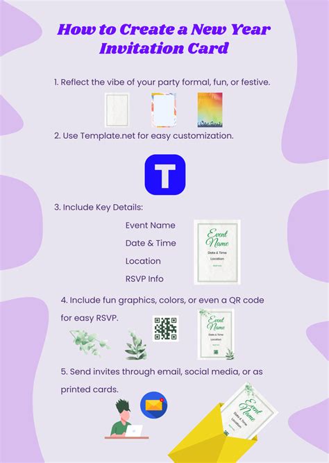 Free 2025 New Year Party Invitation Card Template Edit Online