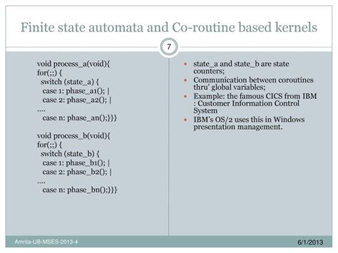 rts kernel design and cyclic executives ppt download