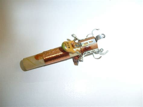 Vintage Antenna Loopstick Coil Crystal Vacuum Tube Radio