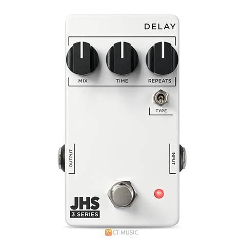 เอฟเฟคกีตาร์ Jhs Pedals 3 Series Delay สต็อกแน่น พร้อมส่ง Ct Music