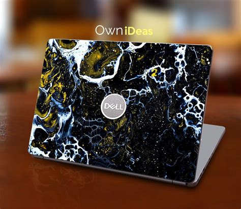 Dell Skin Laptop Stickerblack Cool Design Personalized T Fits