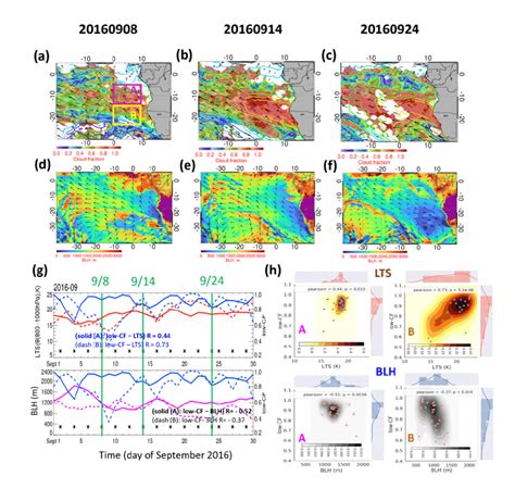 Map Of A C Low Cf Shading Overlaid By Lts Contour K And