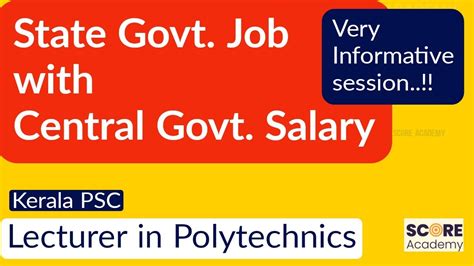 lecturer in electrical and electronics engineering polytechnic kerala psc govt polytechnic