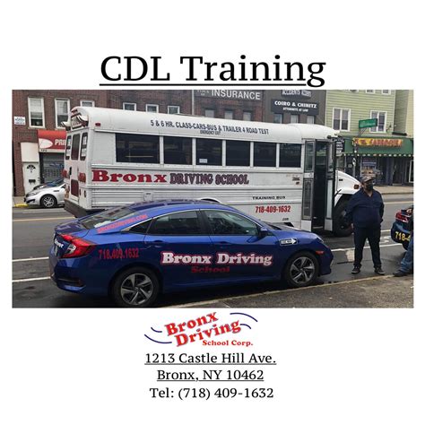 Cdl Training Bronx Driving School