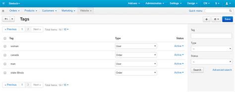 add ons by simtech development order and user tags add ons and themes cs cart forums
