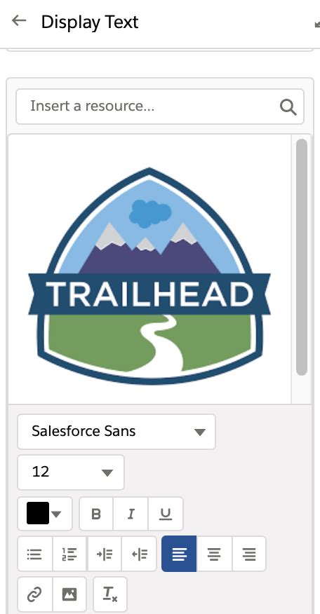 Flows Display Clickable Image With Url Link On Screen Flows