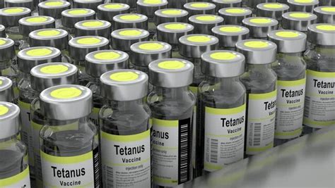 Tetanus Vaccine Bottle