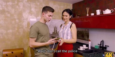 Shame4k Angela Milf Was Caught On Stealing And Owned By Friends