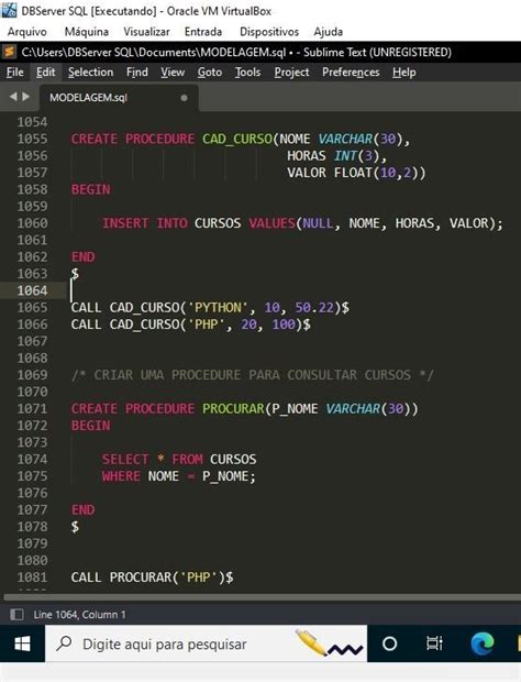 Gustavo Santos De Paula On Linkedin En Learning About Procedures And Triggers In Sql Pt
