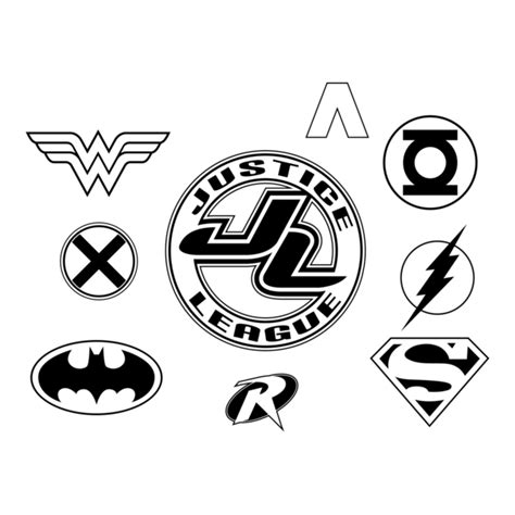 Justice League Logo Png Vectors Free Download