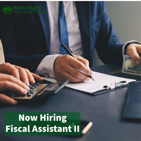 City Of Madison Heights On Linkedin Now Hiring A Fiscal Assistant Ii