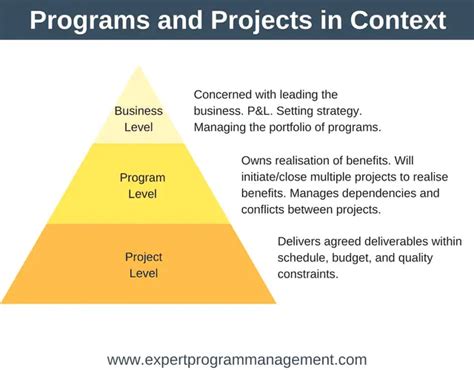The Difference Between Projects And Programs With Example
