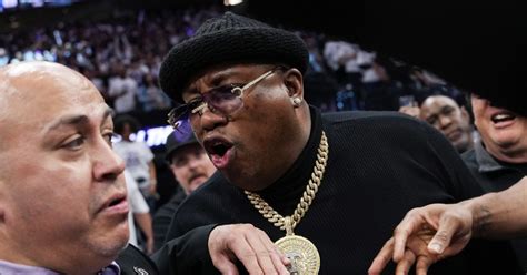 Rapper E 40 Says Racial Bias Was Reason He Was Ejected From Warriors Kings Playoff Game