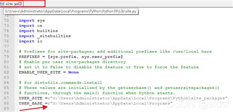 关于pip修改路径不成功，fatal Python Error Initimportsite Failed To Import The