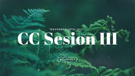 Cc Session Iii