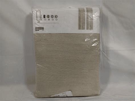 Ikea Vilborg Room Darkening Curtains 2 Panels 57 In X 98 In Dutch Goat