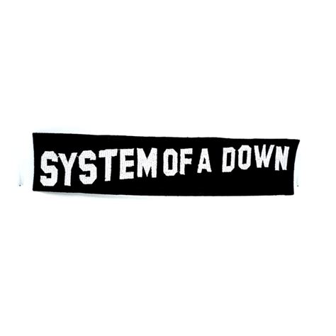 System Of A Down White Logo