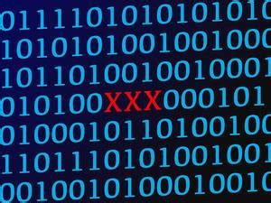 Blue Binary Code On Screen With Text Payments In Europe Creative Commons Bilder