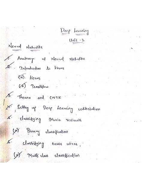 Deep Learning Unit 3 Pdf