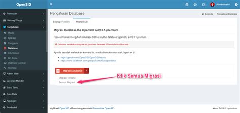 Database Panduan OpenDesa