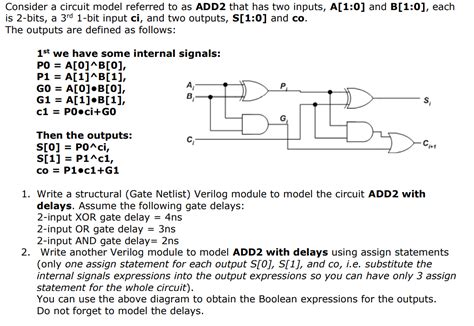 Consider A Circuit Model Referred To As Add2 ﻿that