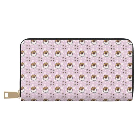 Classic Cartoon Cute Hamster Wallet Women Leather Bifold Multi Card