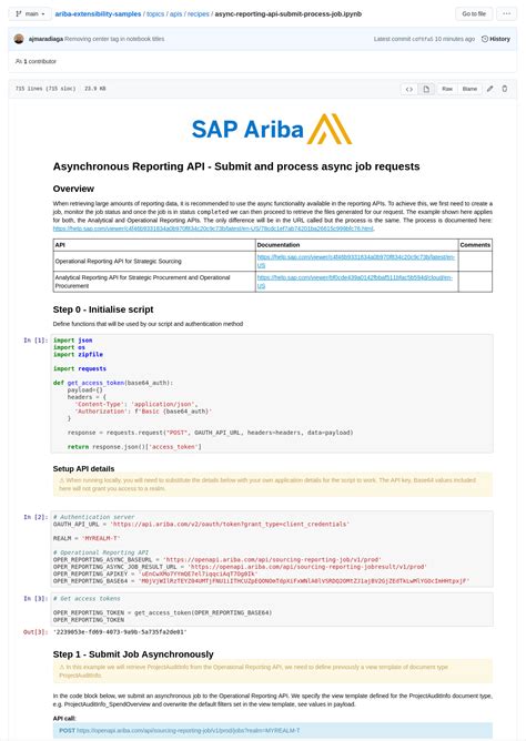 Introducing The SAP Ariba API Recipes In The SAP SAP Community