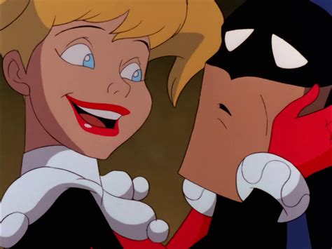Batman The Animated Series Harley Quinn Kiss Batman