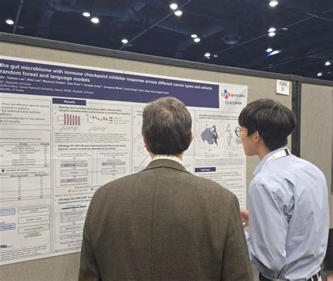 Cj바이오사이언스 미국 면역항암학회sitc에서 ‘약물 반응성 Ai 예측 모델 개발 성과 발표 Cj 뉴스룸