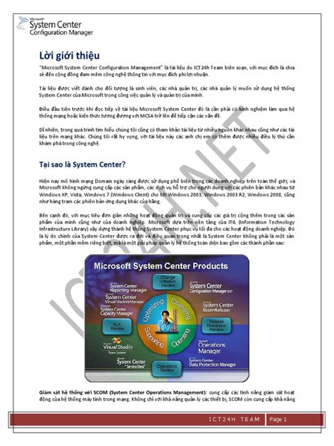 System Center Configuration Manager 2007 Tieng Viet Pdf