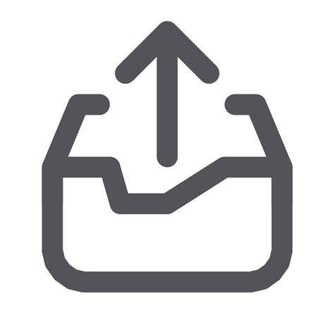 Outbox Vector Svg Icon Svg Repo