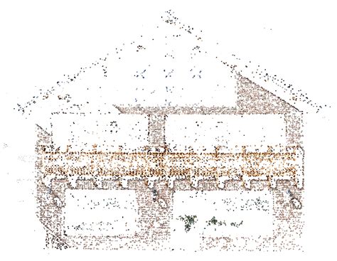 7 Comparison Of A Sparse Reconstruction Point Could Left And A Dense Download Scientific