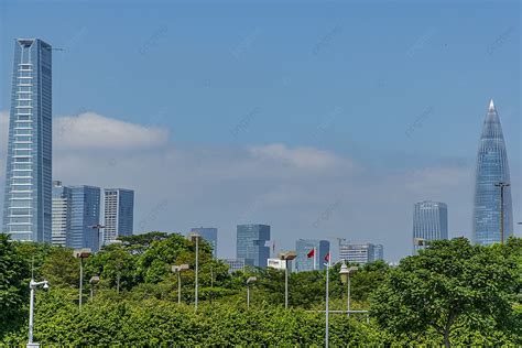 선전 난산 Cbd의 고층 건물 항공 사진 배경 고층 빌딩 사진술 실외 배경 일러스트 및 사진 무료 다운로드 Pngtree