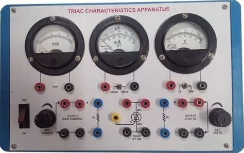 Analog Triac Characteristics Apparatus For Laboratory Model Name Number Eli 311 At Rs 1750 In