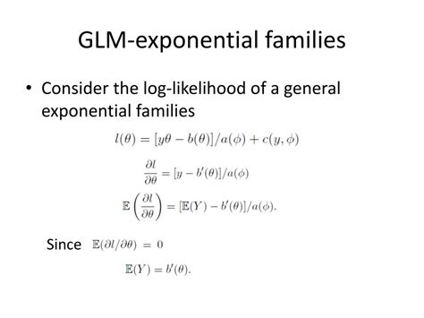 Ppt Biostatistics Lecture 12 Generalized Linear Models Powerpoint