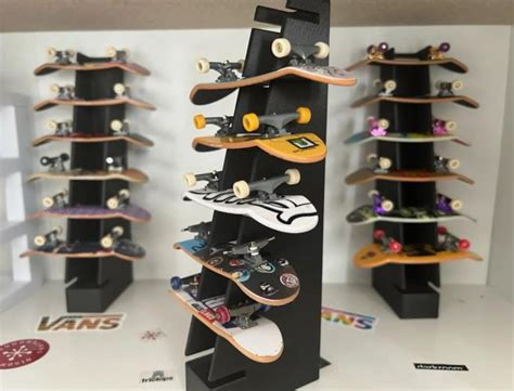 Display Stand For Tech Deck For Desk Or Wall Display For Mini Skateboards Etsy