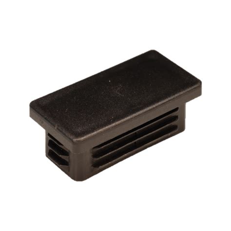 Australian Handyman Supplies 50 X 25mm Black Plastic Cap Insert