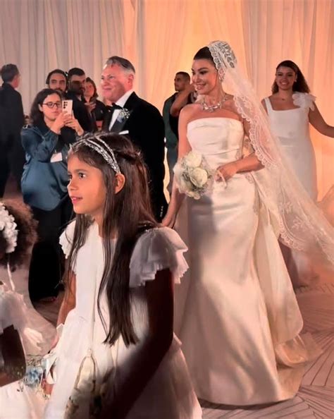 أجواء رومانسية من حفل زفاف أروى جودة والإيطالى جون باتيست صور اليوم السابع