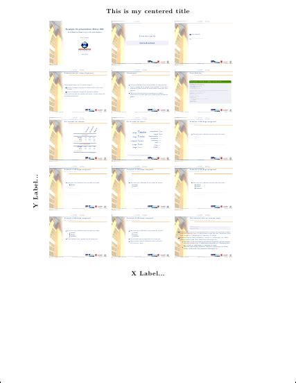 Graphics Add A Figure Title And X Axis Label To A Figure Matrix
