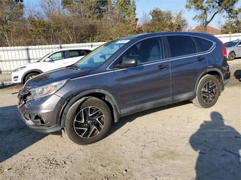 2016 Honda Cr V Se